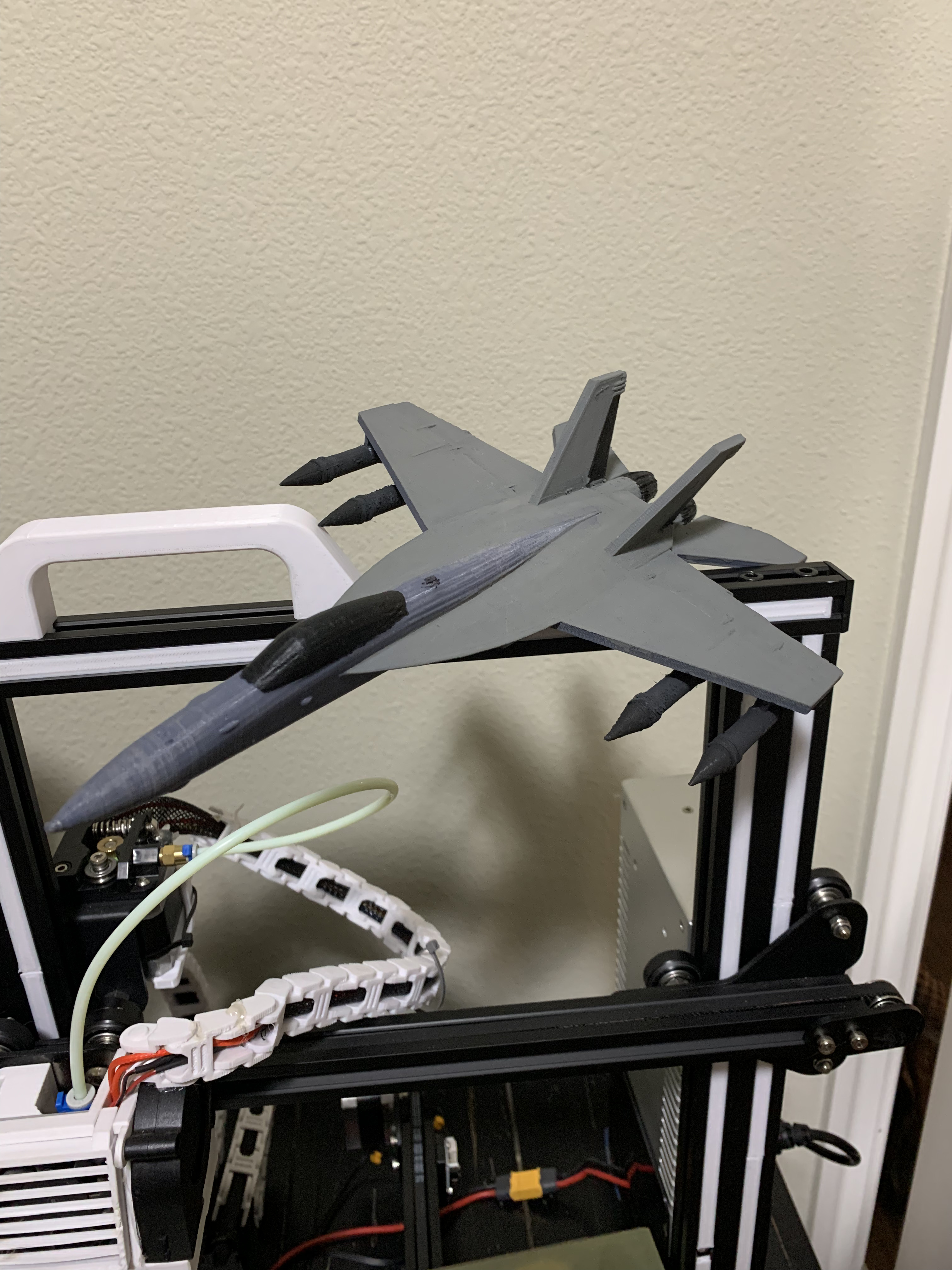 Fighter jet F18 by Isaiah 3DP | Download free STL model | Printables.com