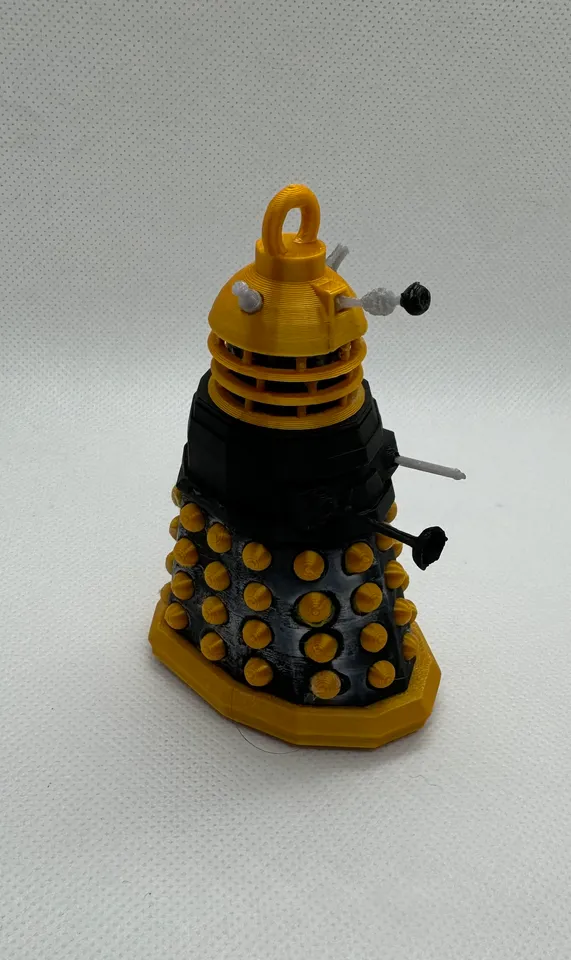 Dalek head with hook by Neil_Birtles | Download free STL model ...