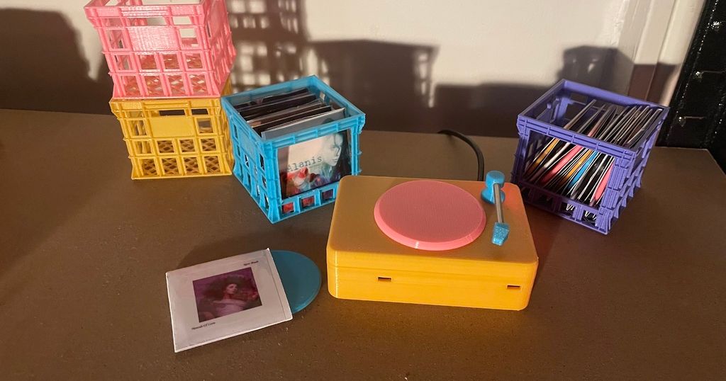 Raspberry Pi Record Player by jsinkers | Download free STL model ...