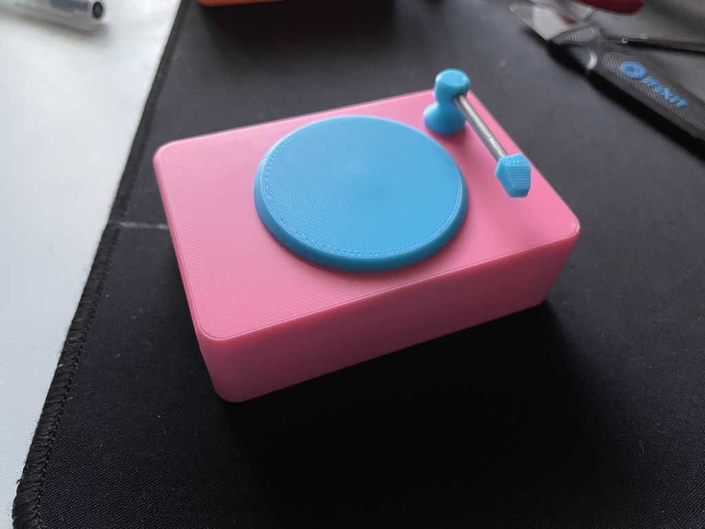 Raspberry Pi Record Player by jsinkers | Download free STL model ...