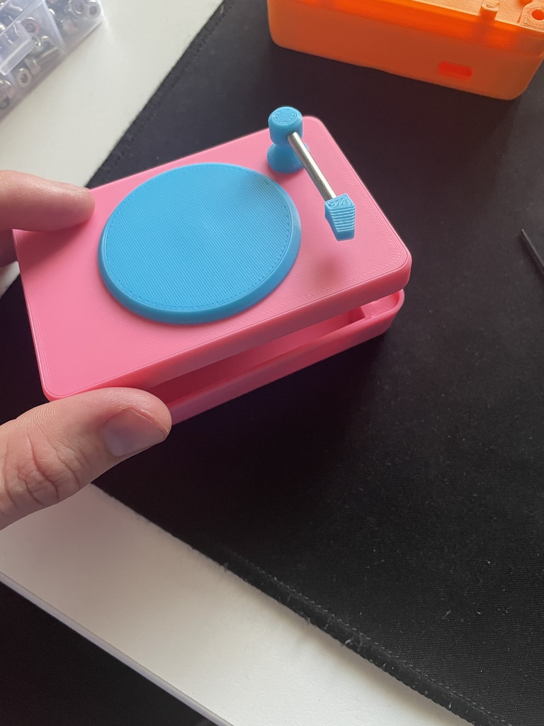 Raspberry Pi Record Player by jsinkers | Download free STL model ...