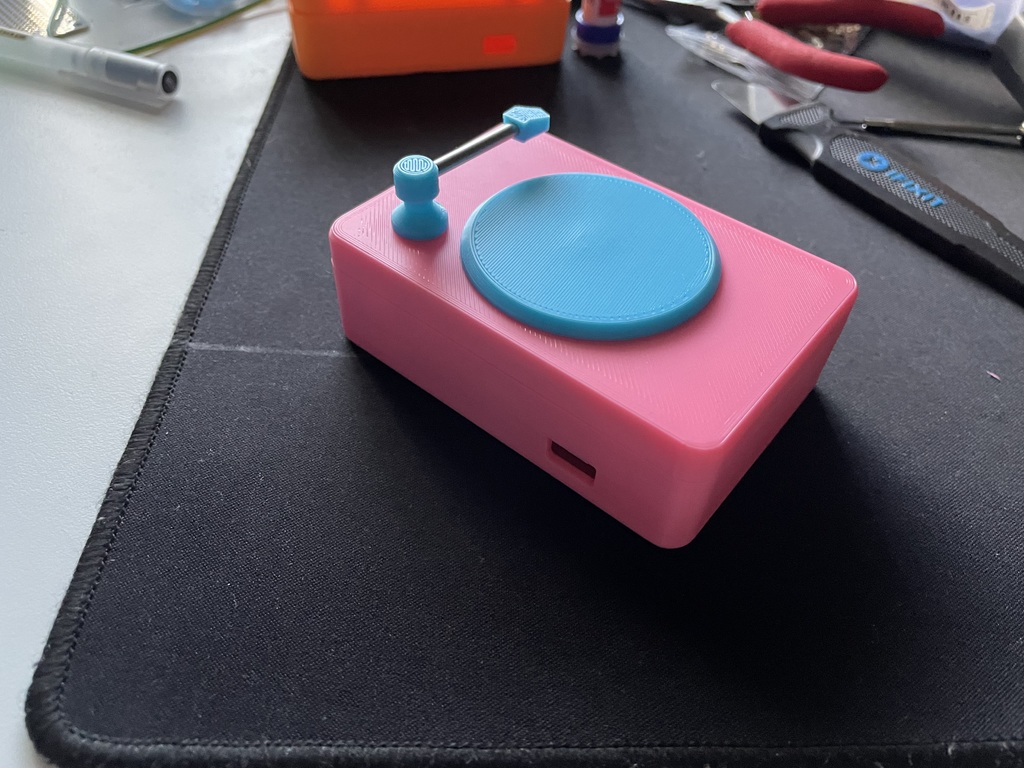 Raspberry Pi Record Player By Jsinkers Download Free Stl Model