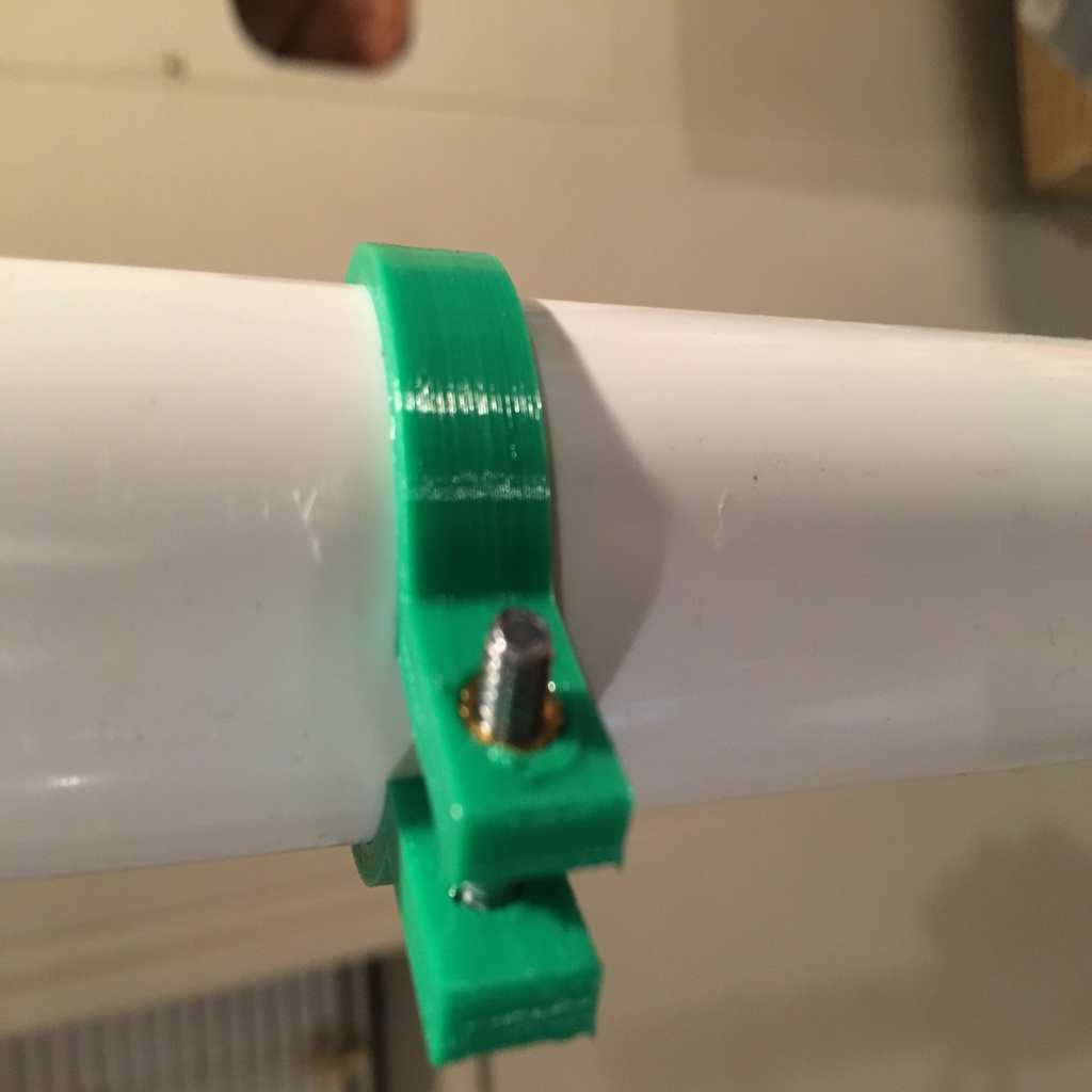 Laser Level Mounting Pole PVC by rk3d | Download free STL model ...