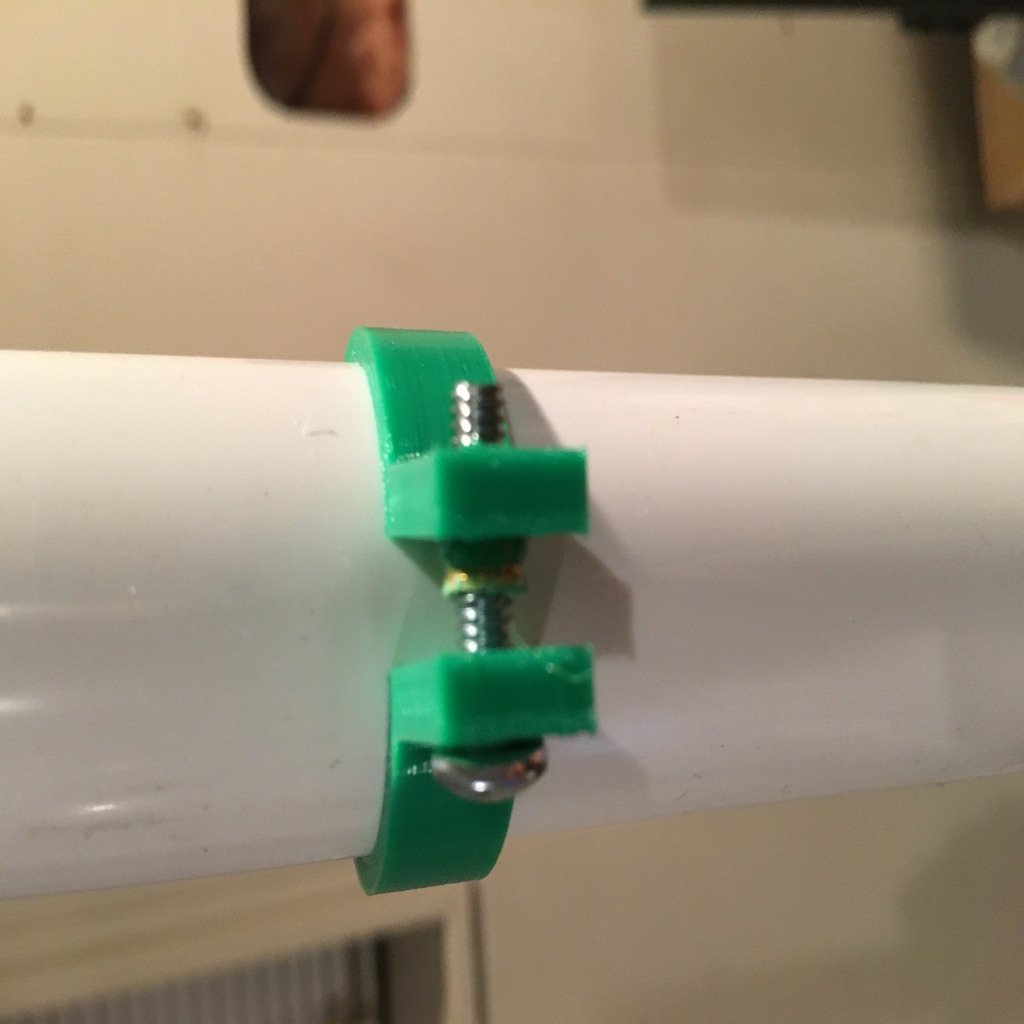 Laser Level Mounting Pole PVC by rk3d | Download free STL model ...