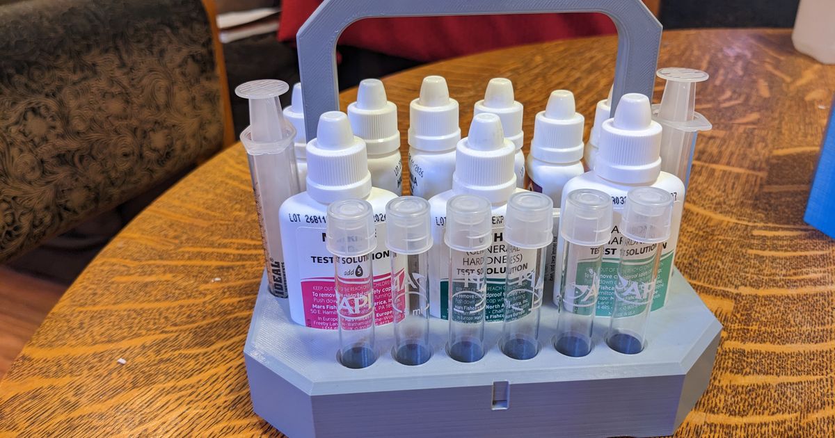 API Aquarium Master Test Kit by Michael Millard | Download free STL ...
