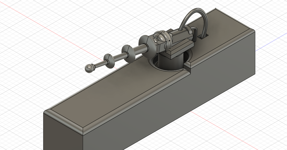 Laser Turret by BaZnGa | Download free STL model | Printables.com