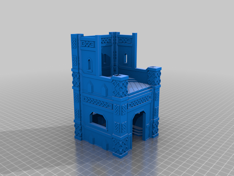 Dwarf Terrain by Udo's 3D World | Download free STL model | Printables.com