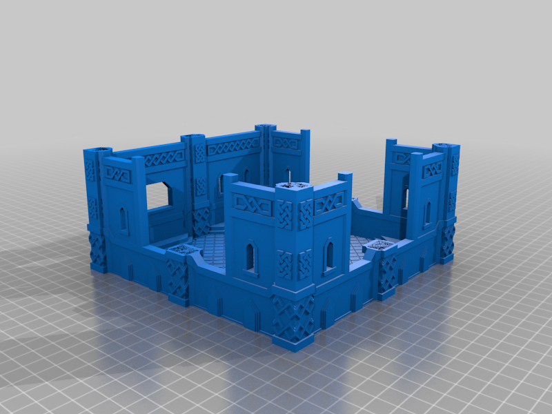 Dwarf Terrain by Udo's 3D World | Download free STL model | Printables.com