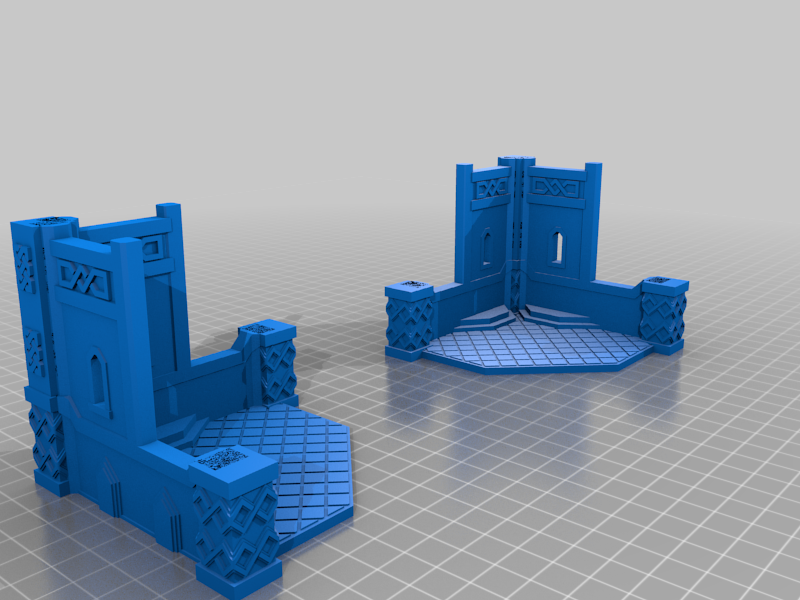 Dwarf Terrain by Udo's 3D World | Download free STL model | Printables.com