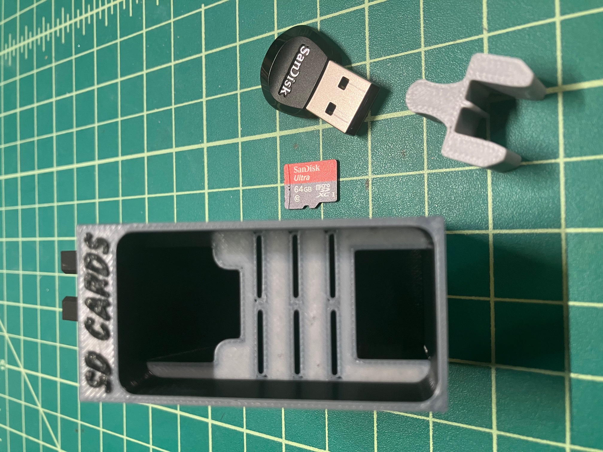 SD Card Insert for Babo Drawers (1x2) by LarryCnAZ | Download free STL ...