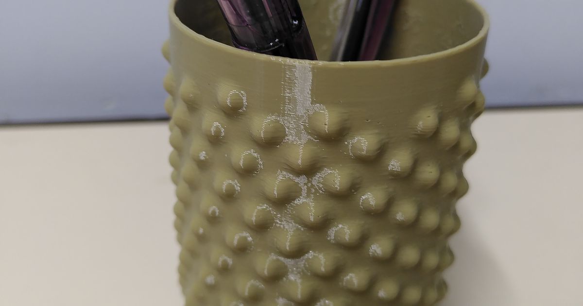 bumpy pot by marmakoide | Download free STL model | Printables.com