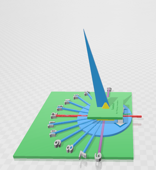 Sundial, with longitude adjustment by DBJ1980 | Download free STL model ...