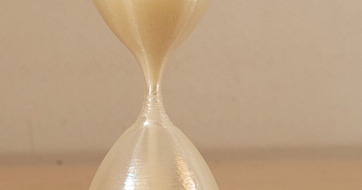 Sandglass timer by RadekP | Download free STL model | Printables.com