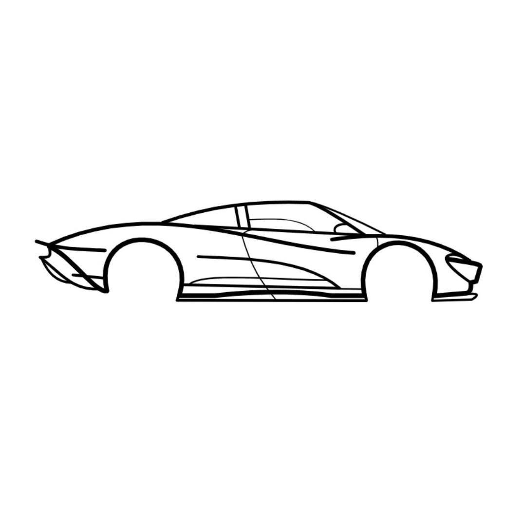 McLaren Speedtail (2018) by CarDesignLab | Download free STL model ...