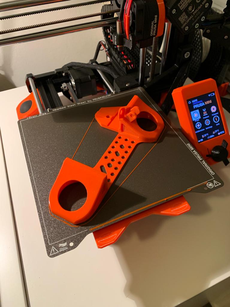 Prusa MINI/MINI+ Squash Ball Foot with Cable Chain Connector for Y-Axis ...