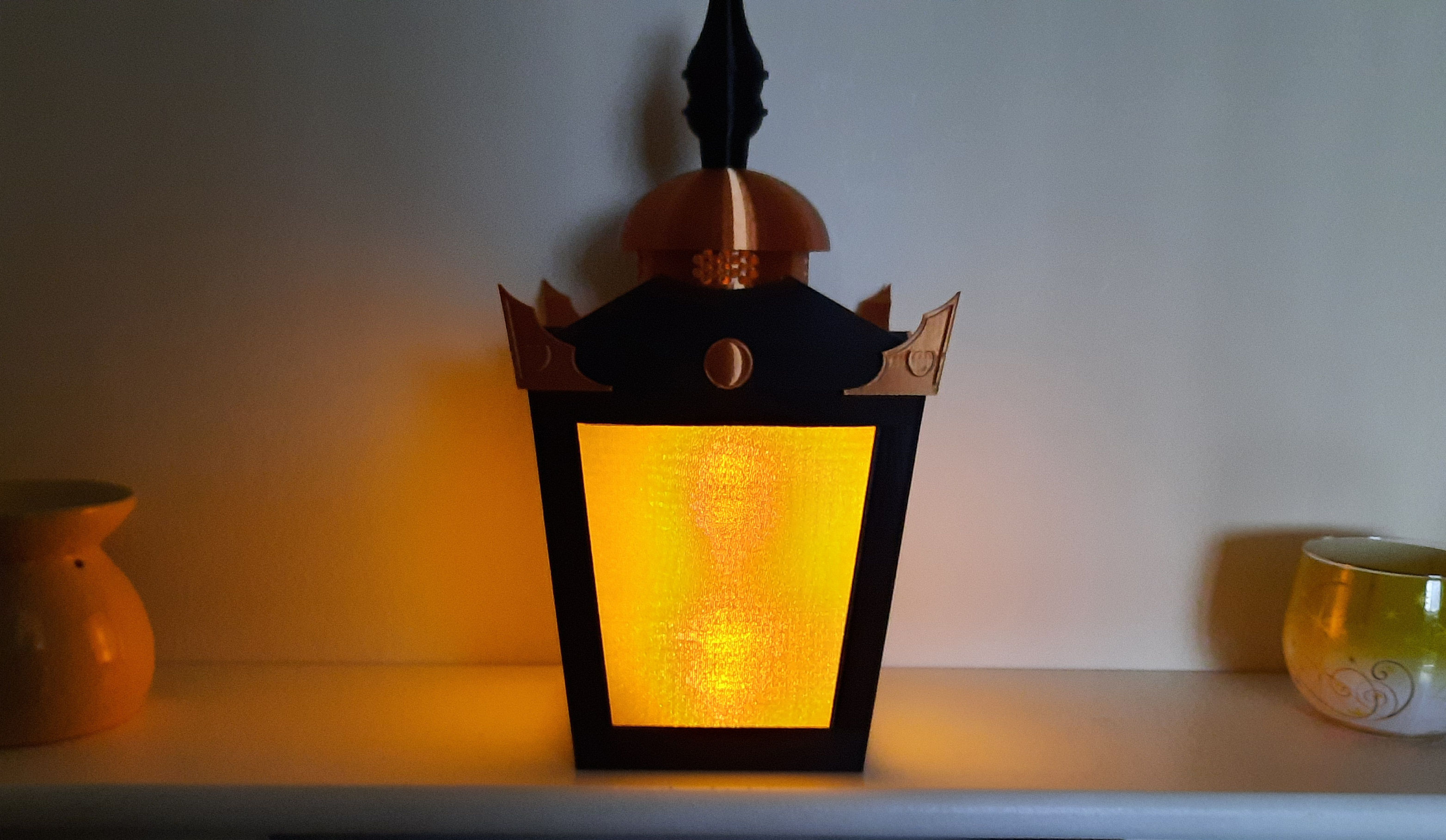 Lantern Body For Broken Garden Light by Cargy | Download free STL model ...