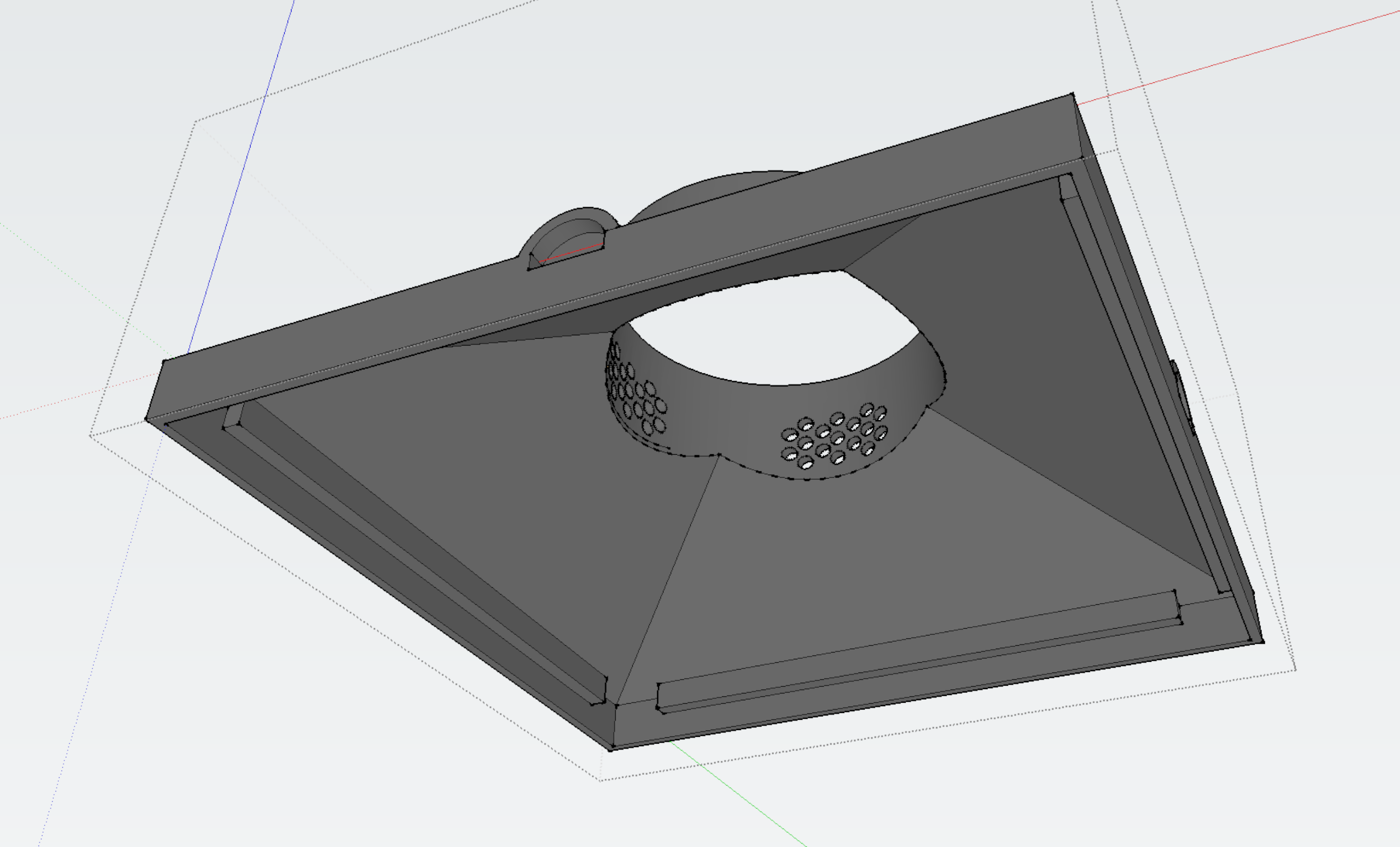 Lantern Body For Broken Garden Light by Cargy | Download free STL model ...
