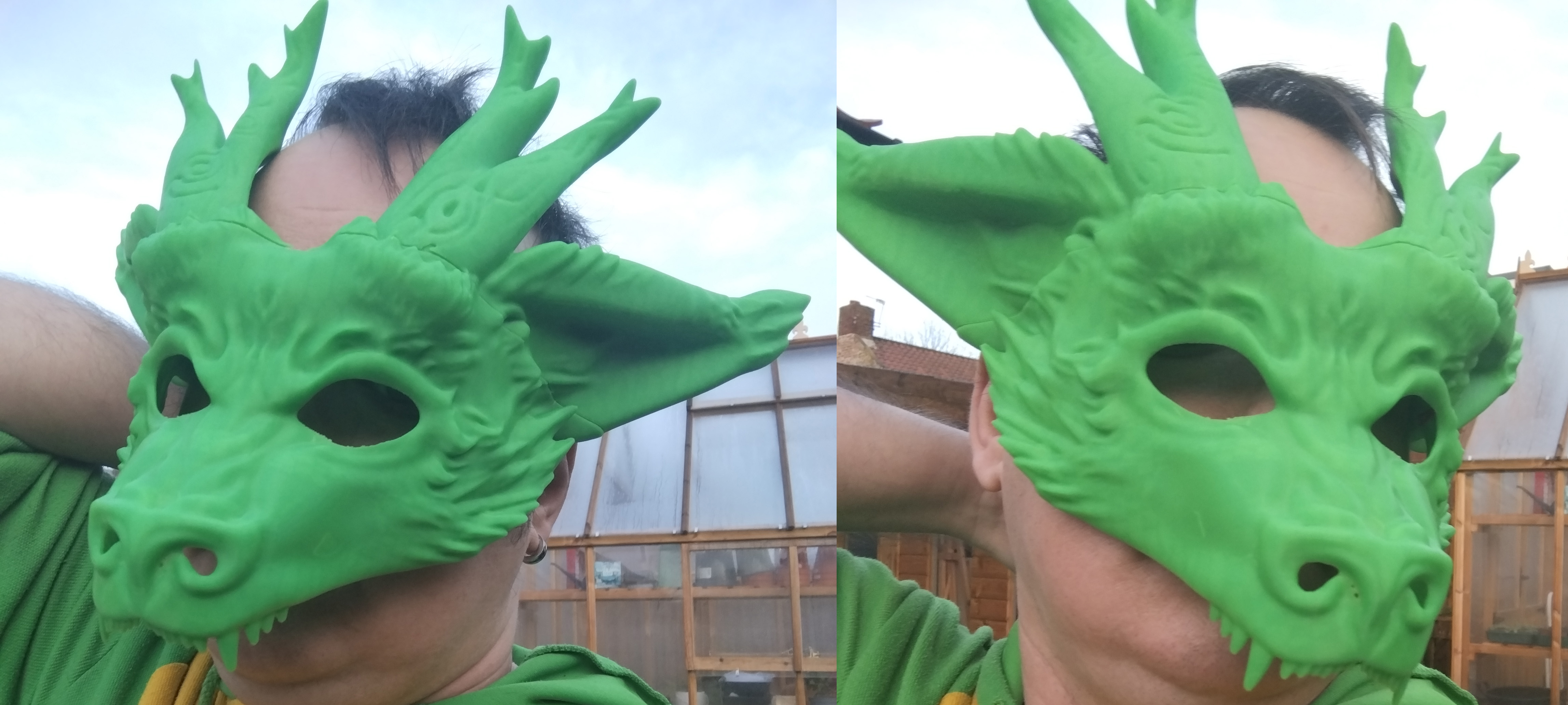 Year of the Dragon Masquerade Masks von zuperbuuworks | Kostenloses STL ...