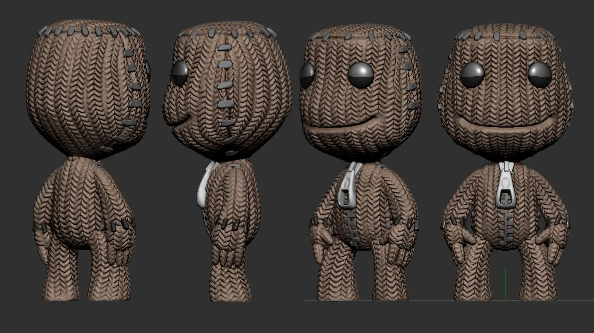 Sackboy by Wekster | Download free STL model | Printables.com