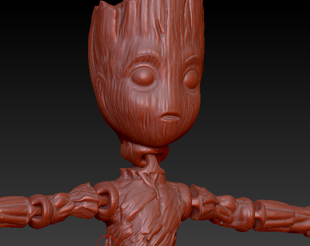 Groot flexi cute by laboratoriogiratorio | Download free STL model ...