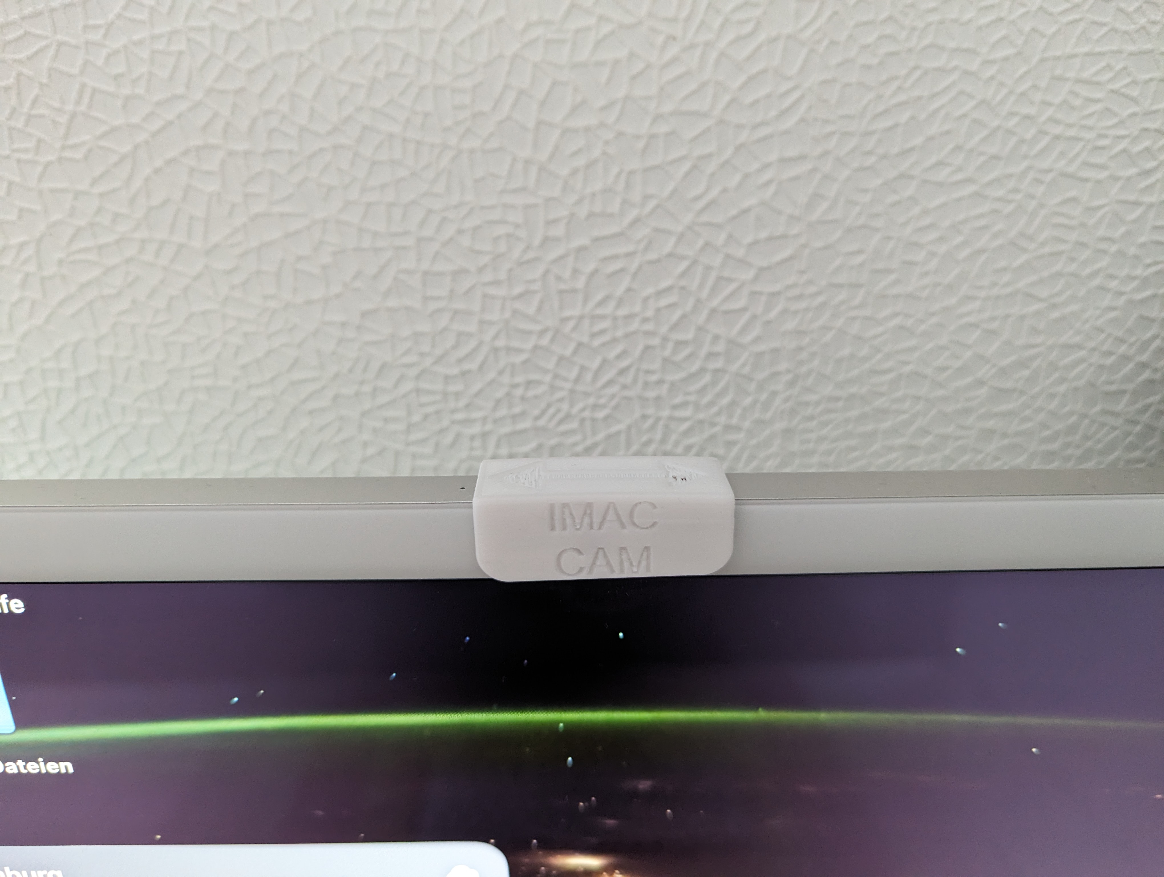 Apple iMAC Kamera Blende. by R. H. | Download free STL model ...