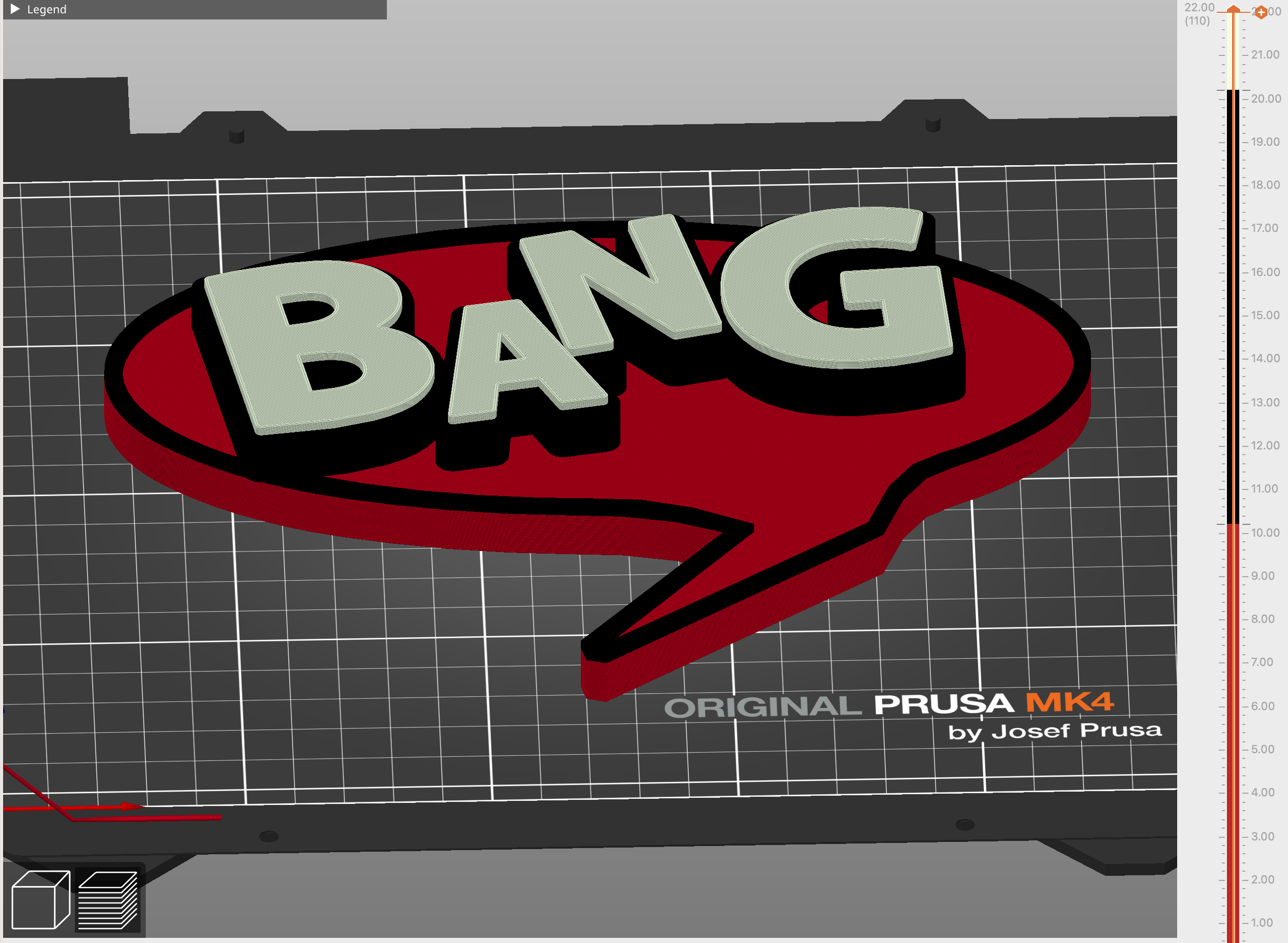 "Bang" the comics style sign by 3D|Nest | Download free STL model ...