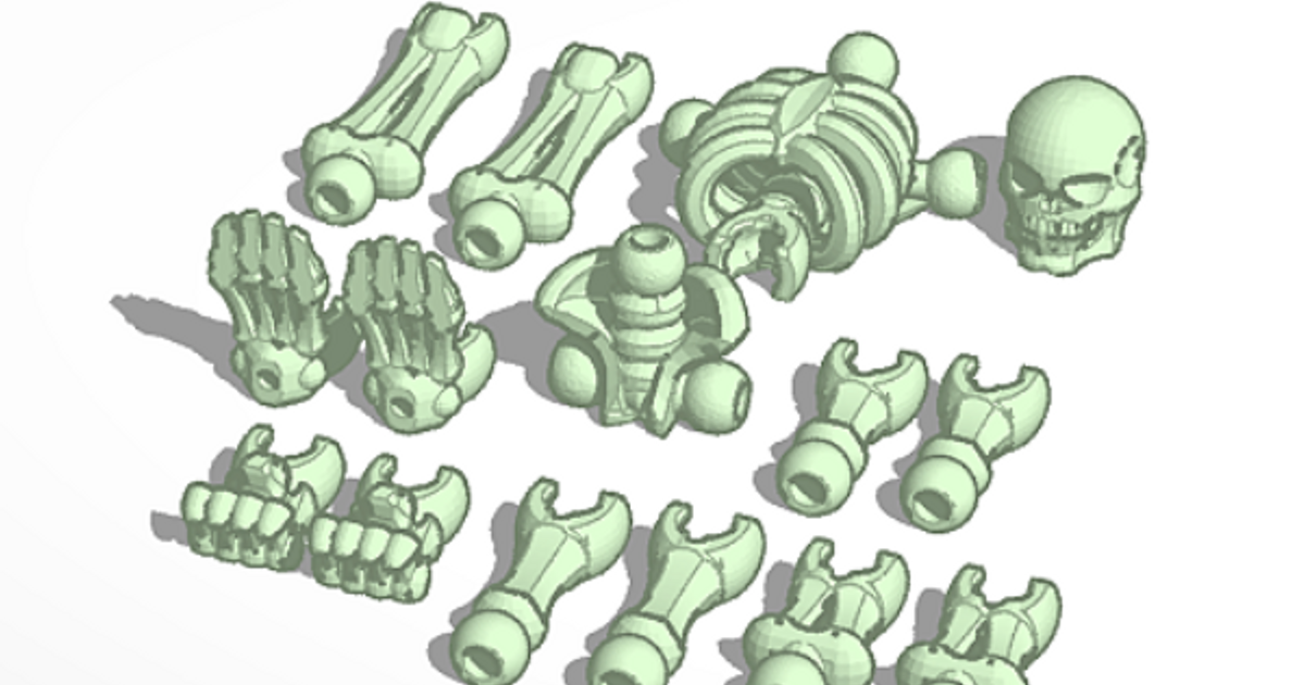 skeleton by printerboy | Download free STL model | Printables.com