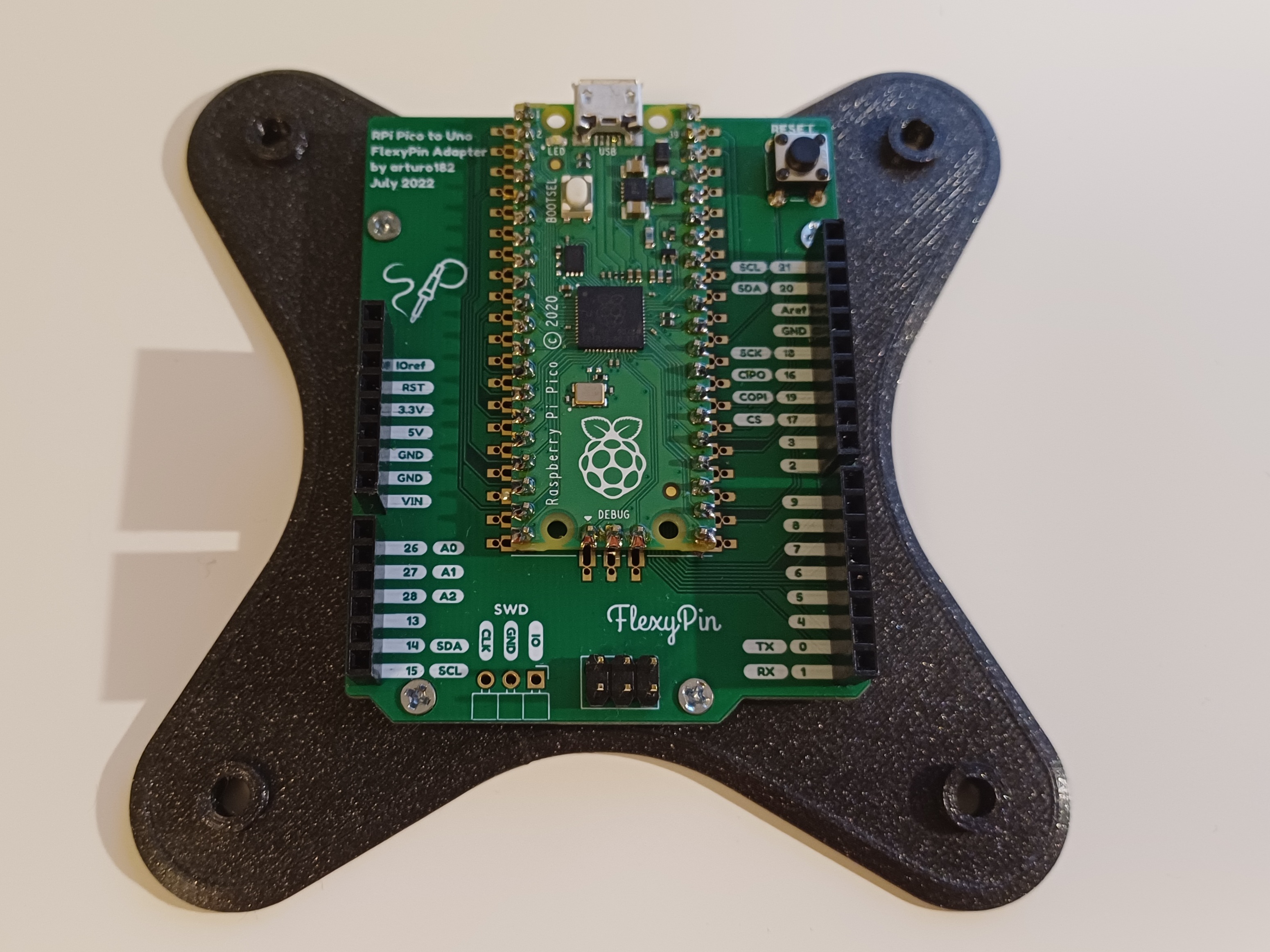 Arduino Uno Vesa mount by Szaja | Download free STL model | Printables.com