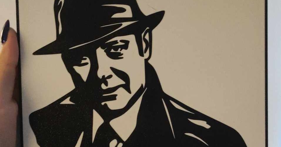Raymond Reddington stencil by Szymon Wesołowski | Download free STL ...