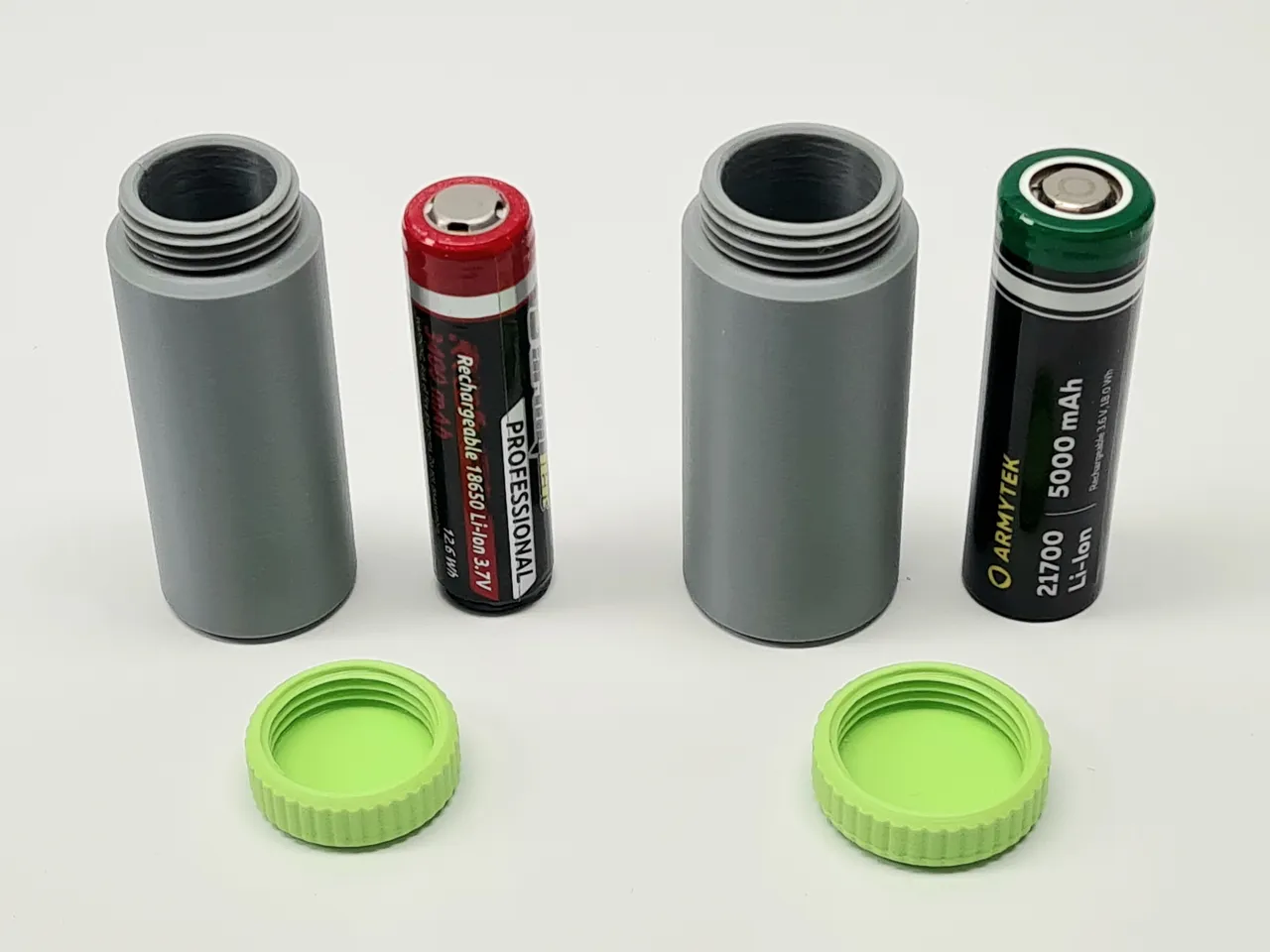 18650 21700 Akku Container by PointNemo | Download free STL model ...