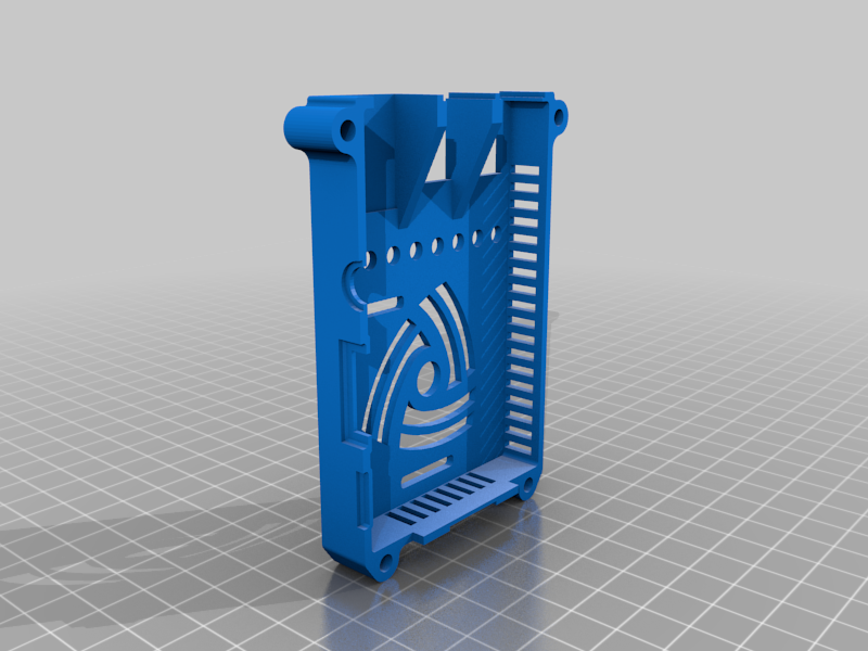 Raspberry Pi 3b case remix by s28 | Download free STL model ...