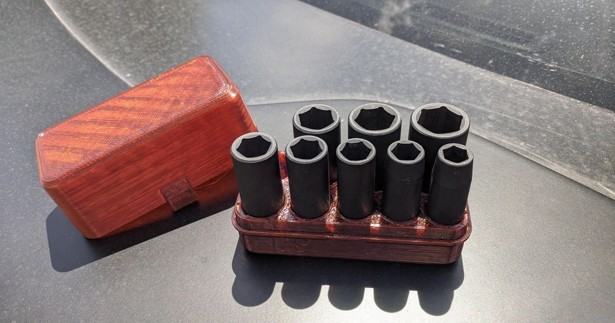 10-19mm Socket Case by JezzaWalker | Download free STL model ...