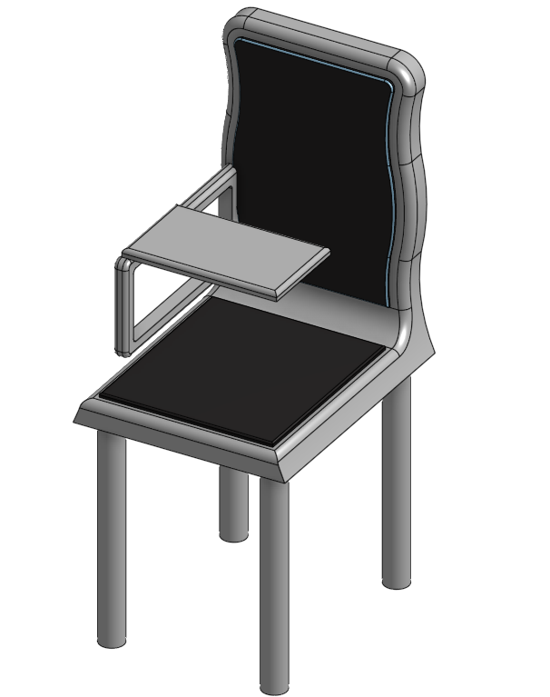 Chair Design by Aiden Dabe | Download free STL model | Printables.com
