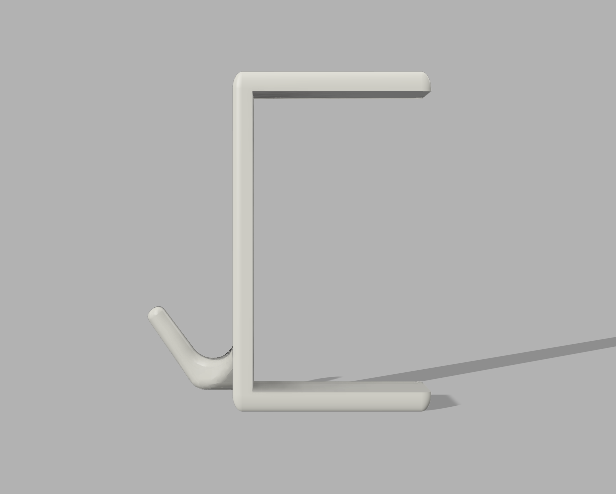 Desk Hook for ULINE desk by Fast3D | Download free STL model ...