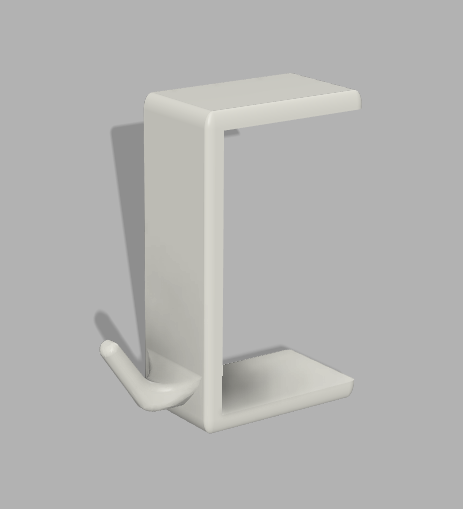 Desk Hook for ULINE desk by Fast3D | Download free STL model ...