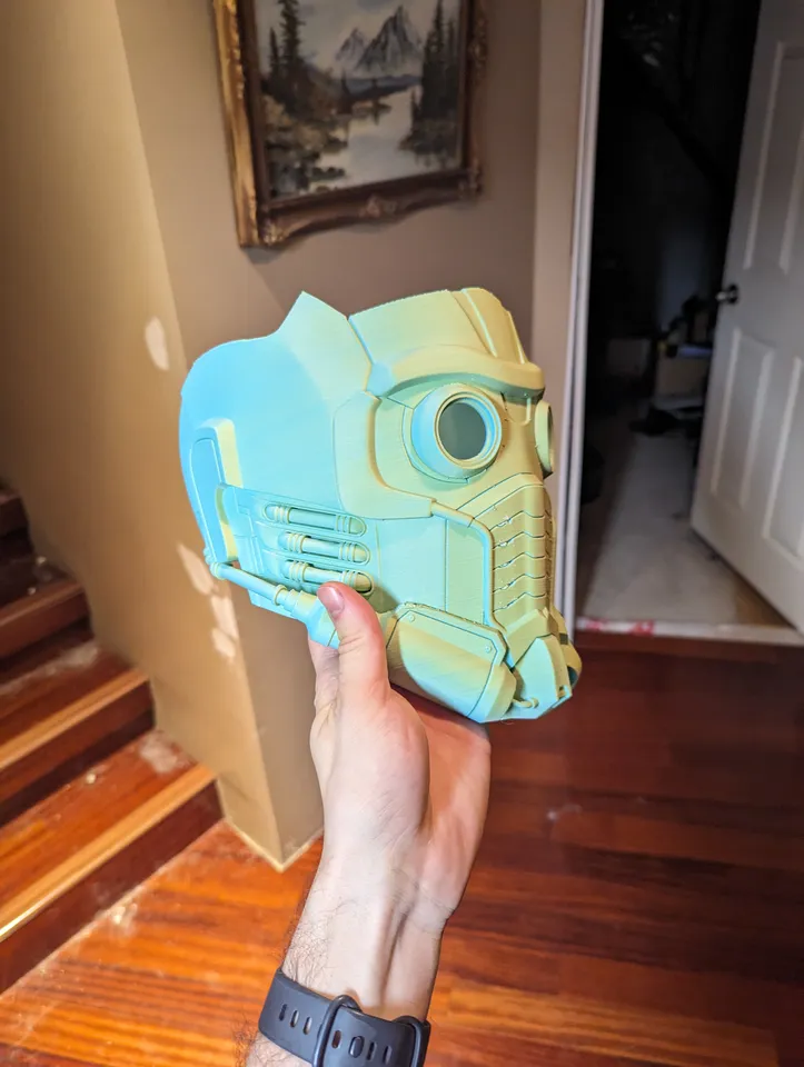 Star Lord Mask by Ejonen | Download free STL model | Printables.com