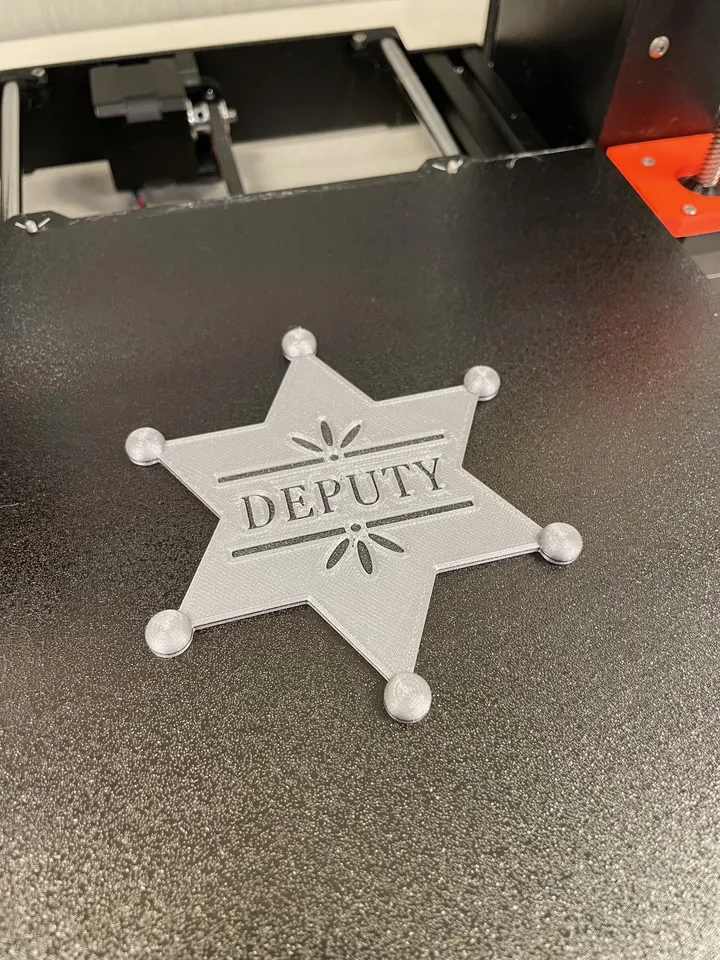 Deputy Badge by Dmoto | Download free STL model | Printables.com