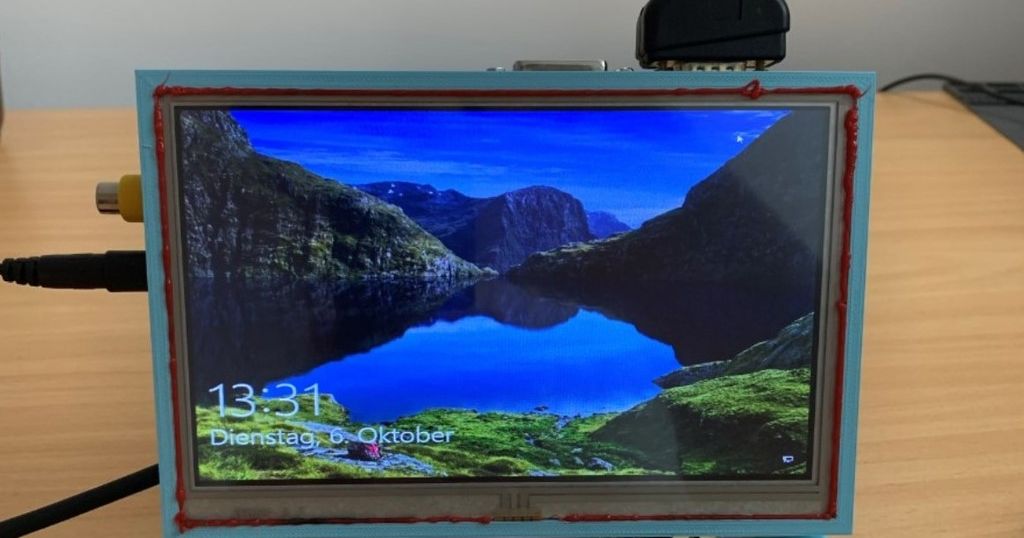 7" Display Case LS-7 HDMI/DVI/VGA/CVBS from Pollin by ...