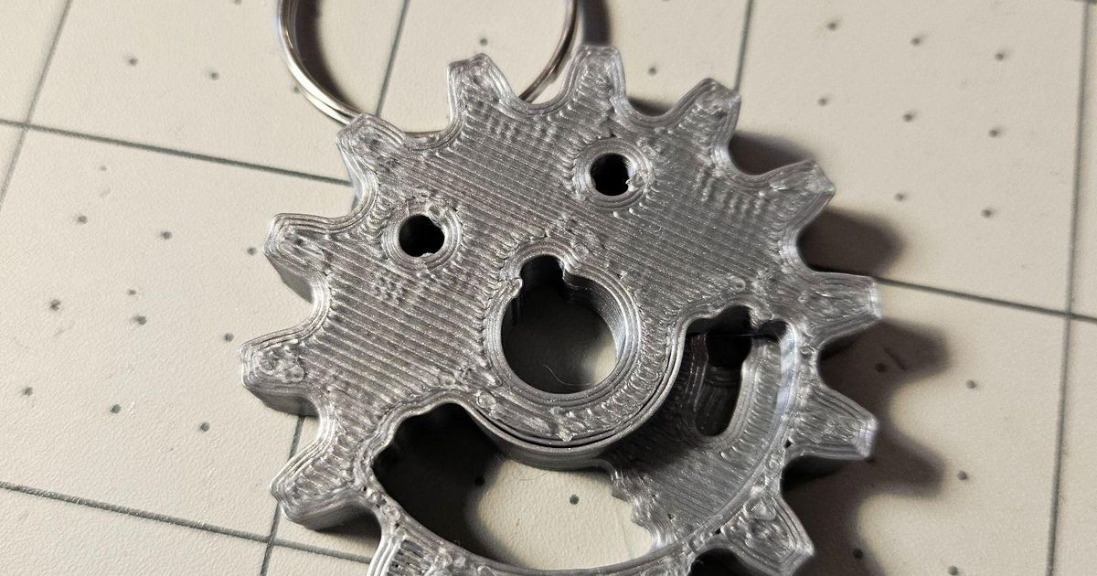 Keychain Wilson by mothdotmonster | Download free STL model ...