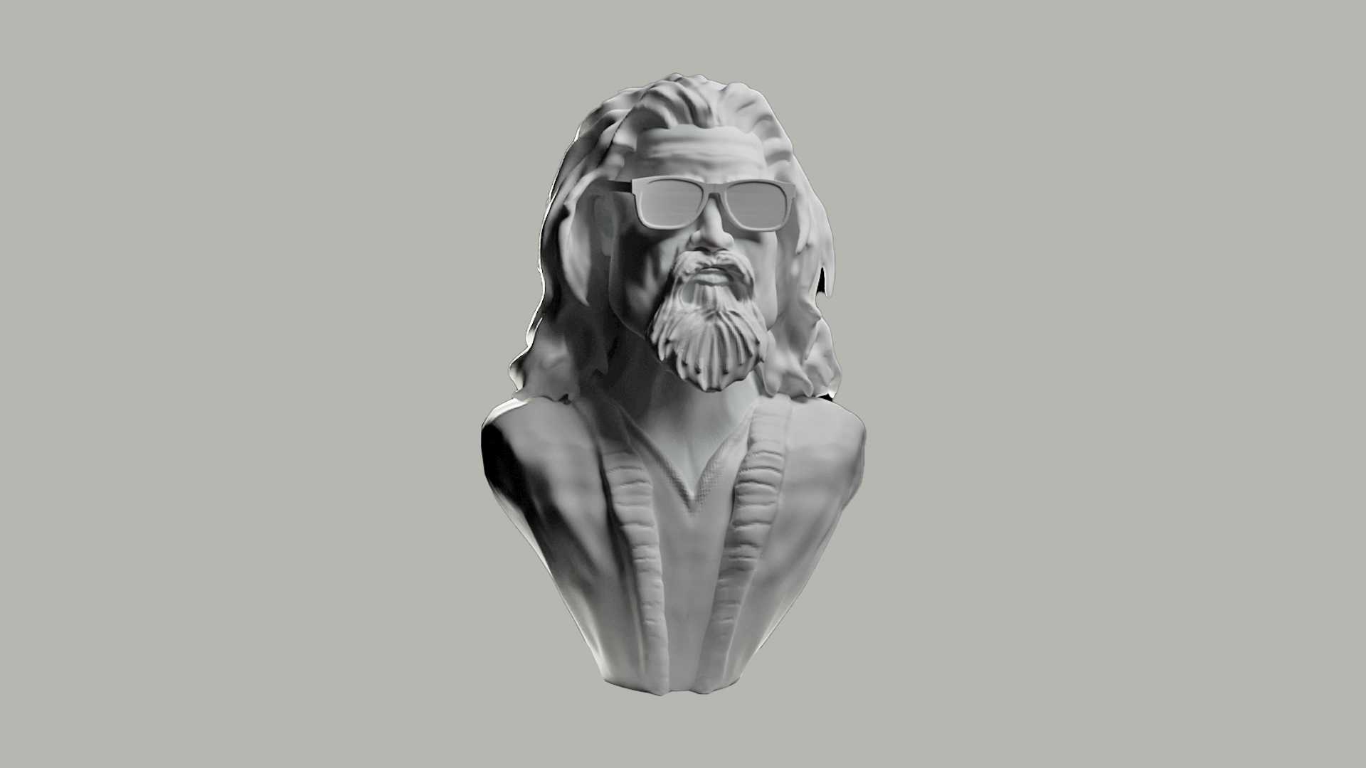 The Big Lebowski - The Dude - Bust by Lukaku | Download free STL model ...