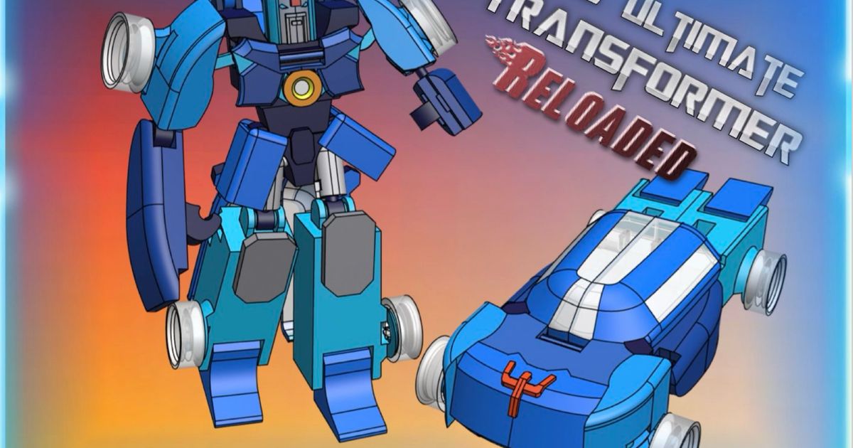 The Ultimate Transformer RELOADED! by Dhruv Reddi | Download free STL ...