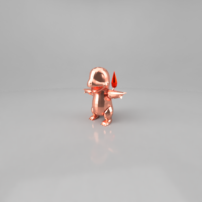 Charmander - Articulated Model (Beta Model) by Mano3D | Download free ...