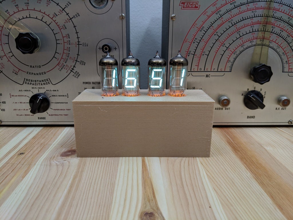VFD Tube Clock by Wiles | Download free STL model | Printables.com