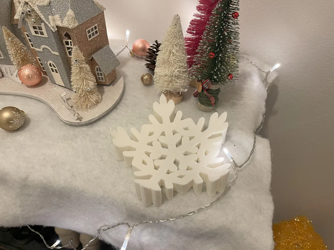 Snowflake Foyer Key bowl by Oriol3D | Download free STL model ...