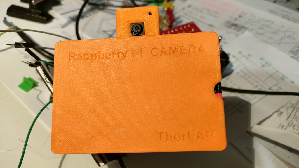 RaspberryPi 3 camera enclosure by ThorLAB | Download free STL model ...