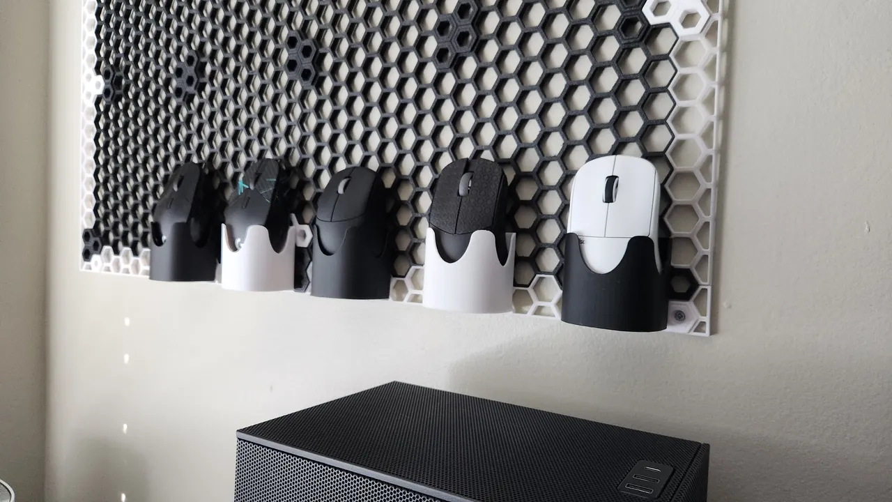 HSW Computer Mouse House with hex plug by Chance | Download free STL ...