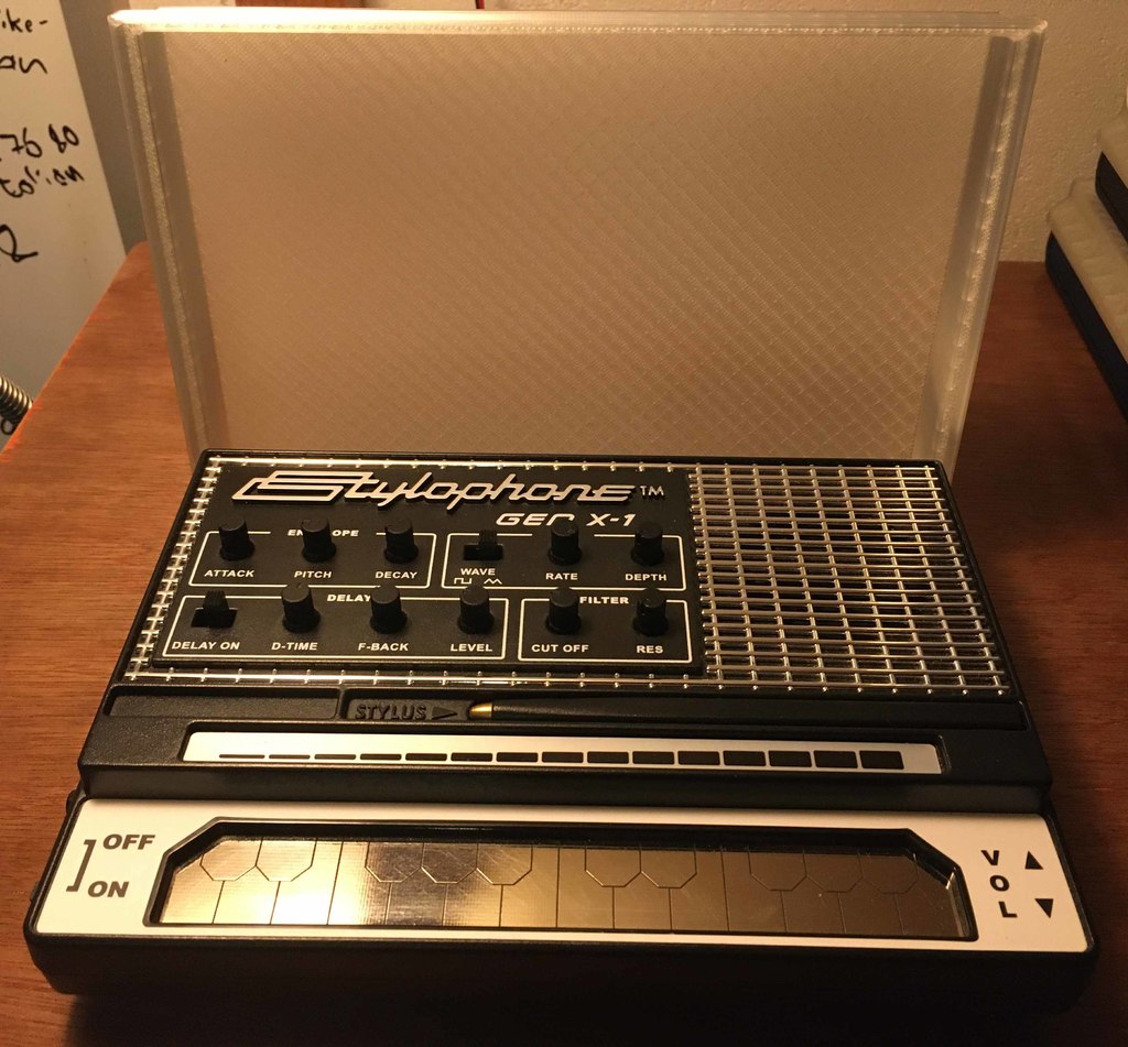 Stylophone Gen X-1 Dust Cover by Arty | Download free STL model ...