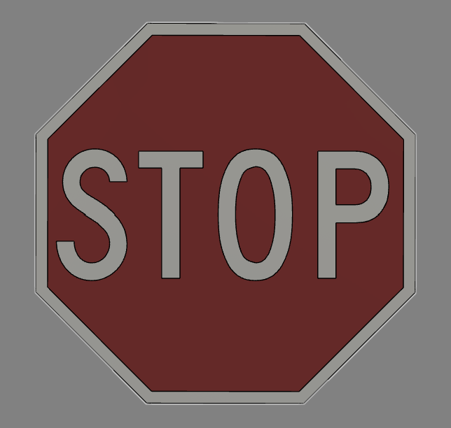 Australian Traffic Sign - Stop by Dylan C | Download free STL model ...