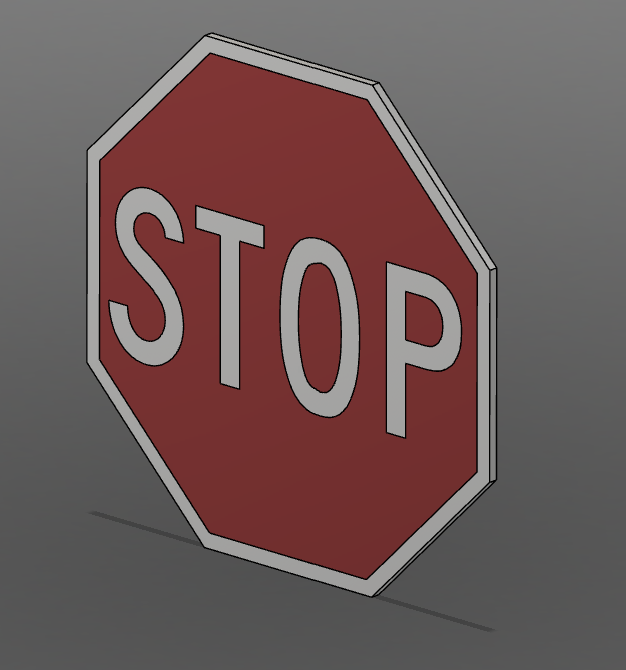Australian Traffic Sign - Stop by Dylan C | Download free STL model ...