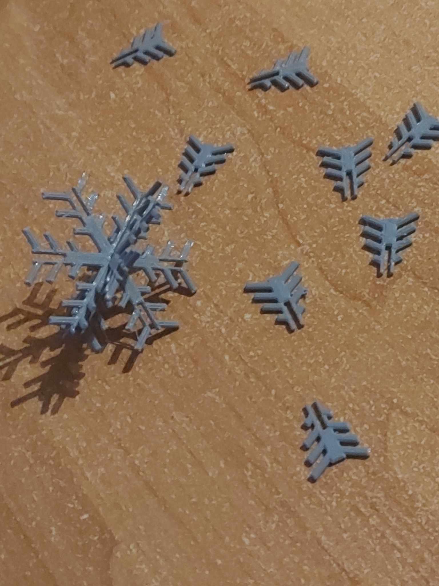 A foldable snowflake by Jarek | Download free STL model | Printables.com